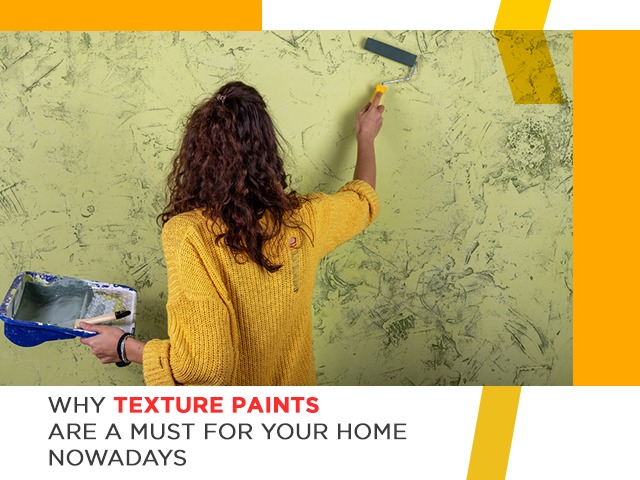 Why Texture Paints are a Must for your Home Nowadays? – Kamdhenu Paints